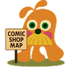 Comic Shop Map